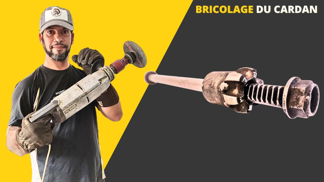 changement d'une tête de cardan facilement / bricolage du cardan - YouTube