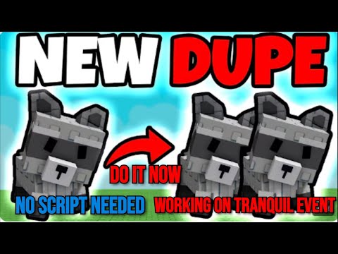 New Pet Dupe Glitch NO SCRIPT NEEDED( Grow A Garden) - YouTube