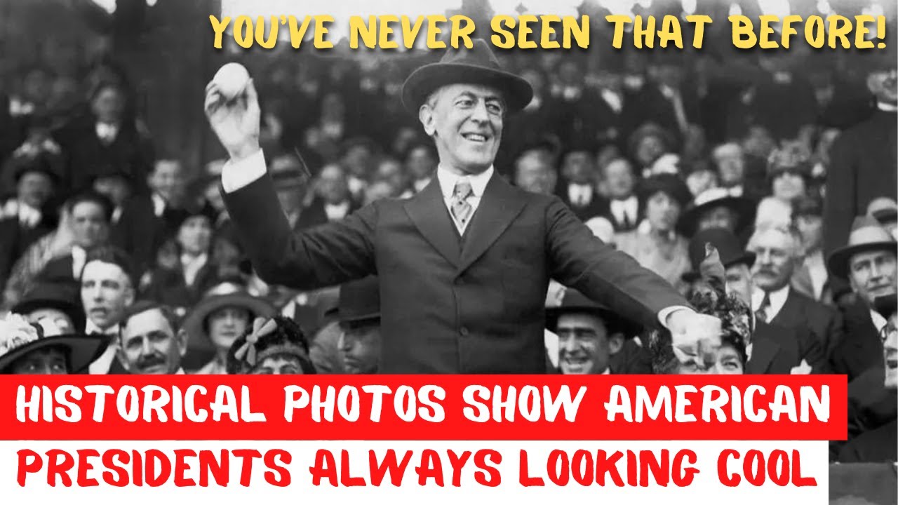 Incredible historical photos show American presidents always looking ...
