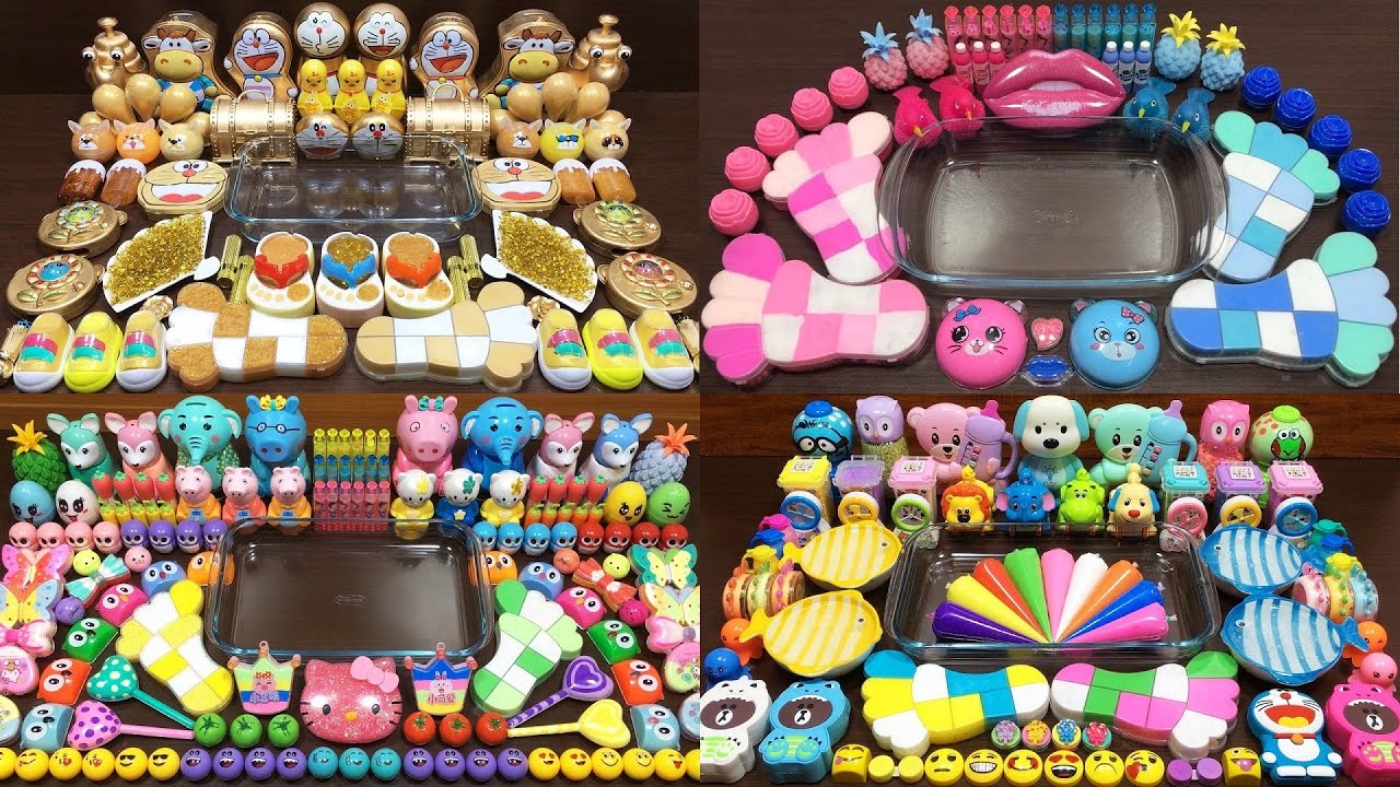 SPECIAL SERIES FOOTS SLIME - Mixing Too Many Things into Slime #481 ...