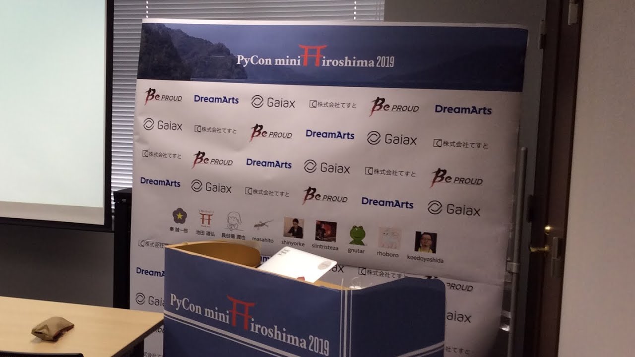 PyCon mini Hiroshima 2019 - YouTube