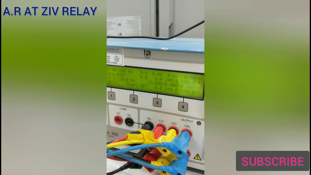 AUTO RECLOSER & RECLOSER BLOCKING BY ZIV RELAY 7IRV - YouTube