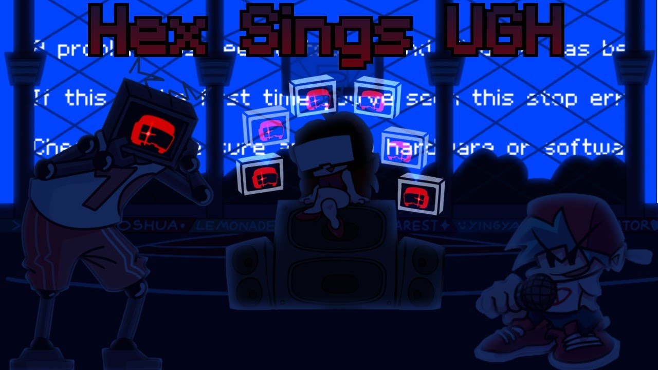 Hex Canta UGH | HEX SINGS: UGH [MODO DIFÍCIL] - Friday Night Funkin ...