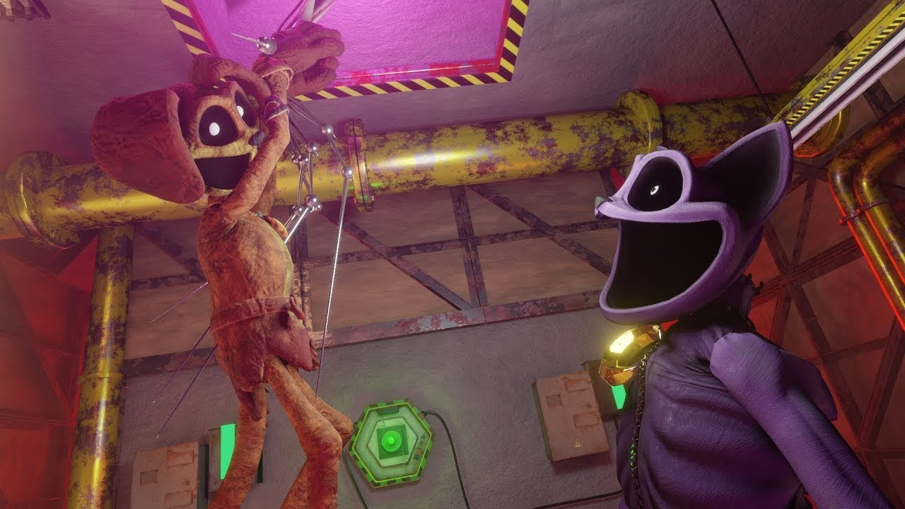 Poppy Playtime: Chapter 3 - What if CATNAP meets with DOGDAY? (secret ...