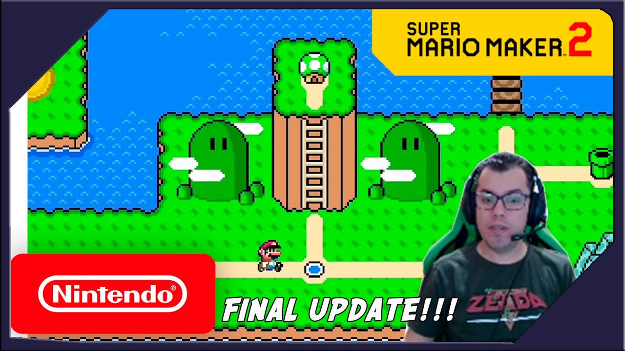 Super Mario Maker 2 Final Update - Primeiro React do canal!! - YouTube