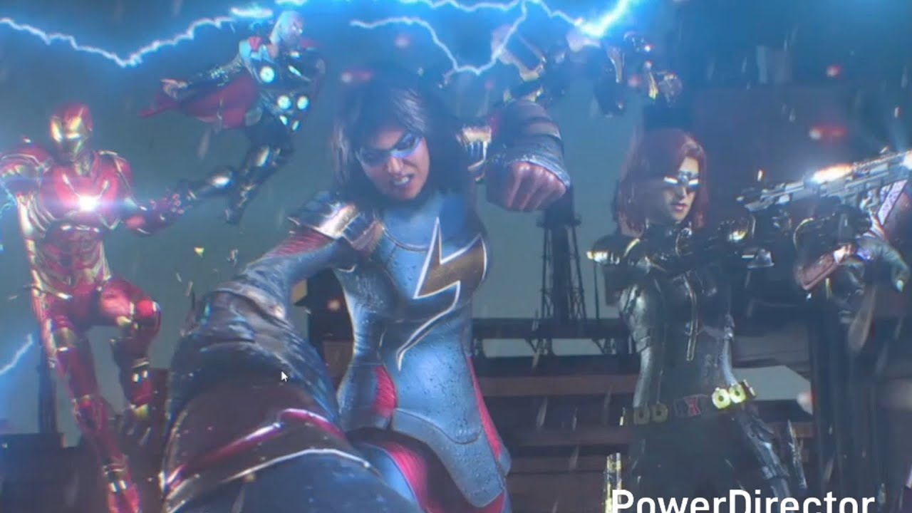 Marvel Avengers Opening intro Marvel Avengers Opening scene in ...