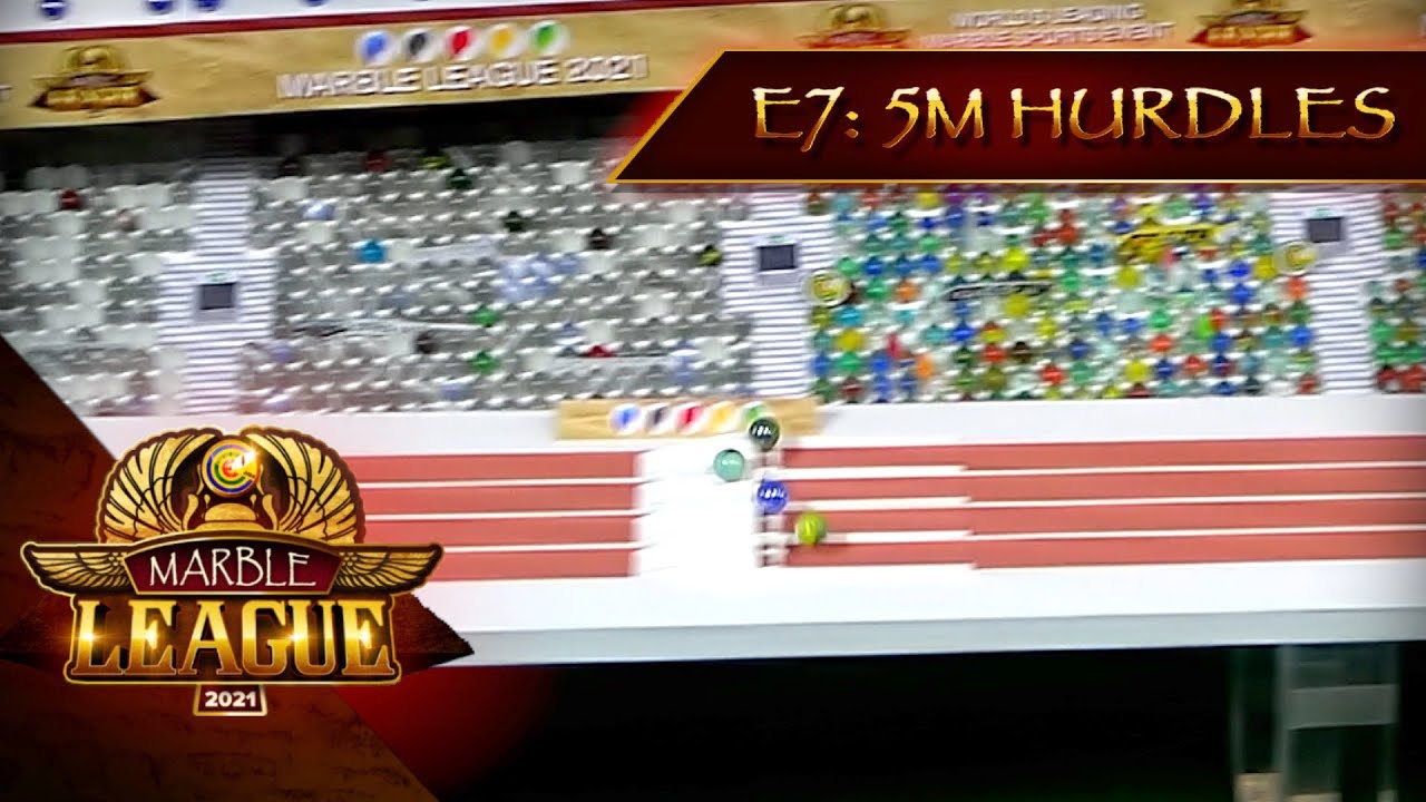 Marble Race: Marble League 2021 - E7 Hurdles - YouTube