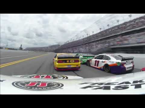 Full NASCAR In-car: Kevin Harvick at Daytona