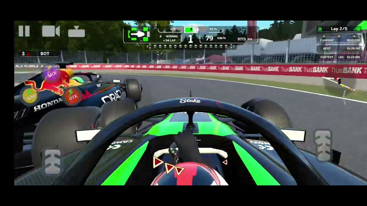 3 overtakes by late braking👍👍(game is ala mobile) - YouTube