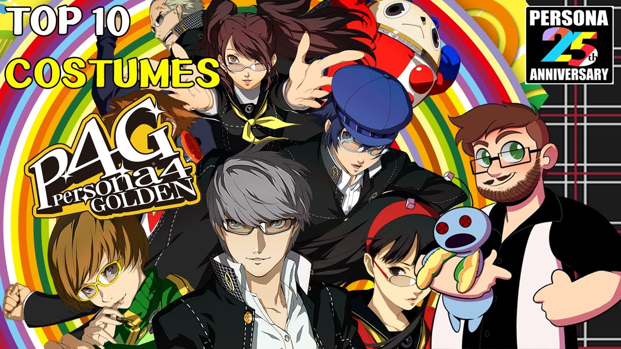 Top 10 Costumes in Persona 4 Golden! | P4G/P3P Release Dates! - YouTube