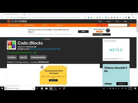 02. Install codebloacks and make first project - YouTube