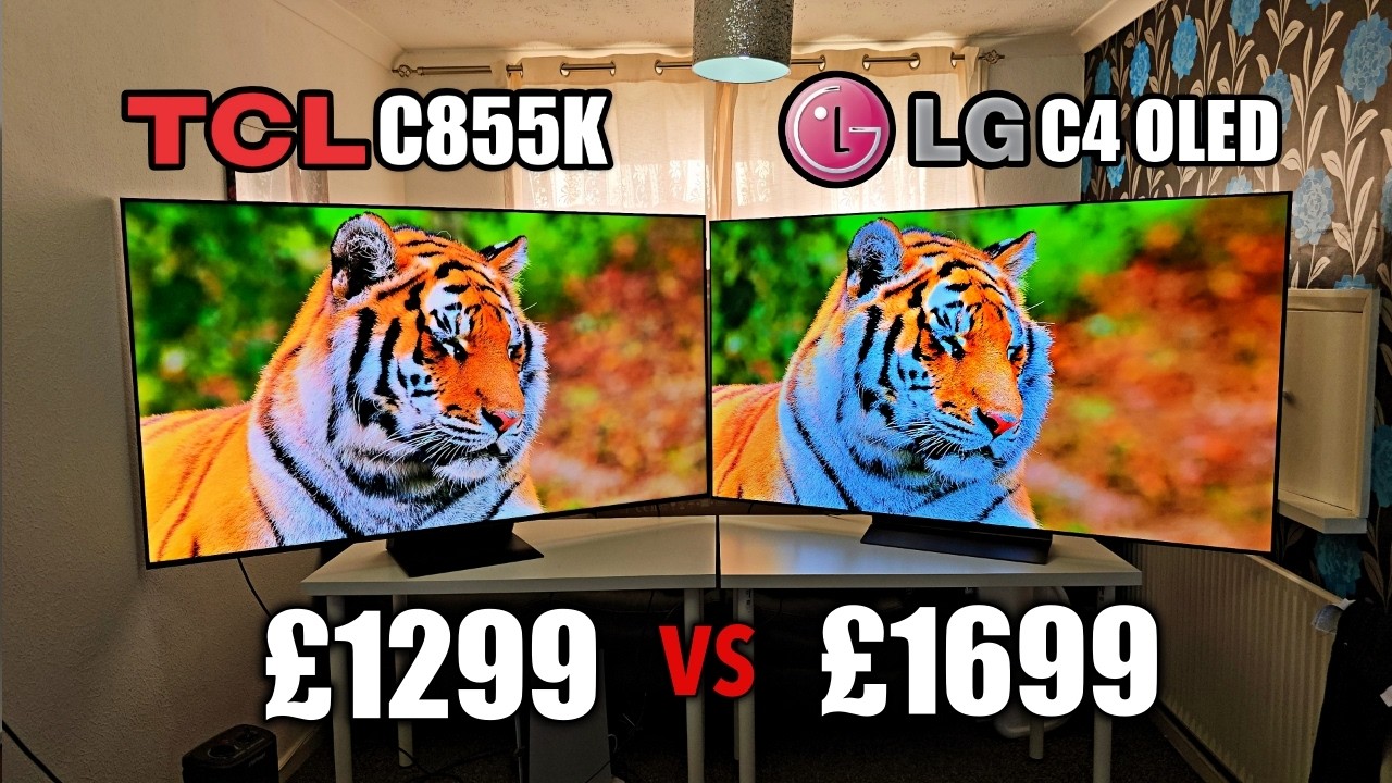 TCL C855K vs LG EVO C4 - Ultimate TV Comparison - MiniLED vs OLED ...