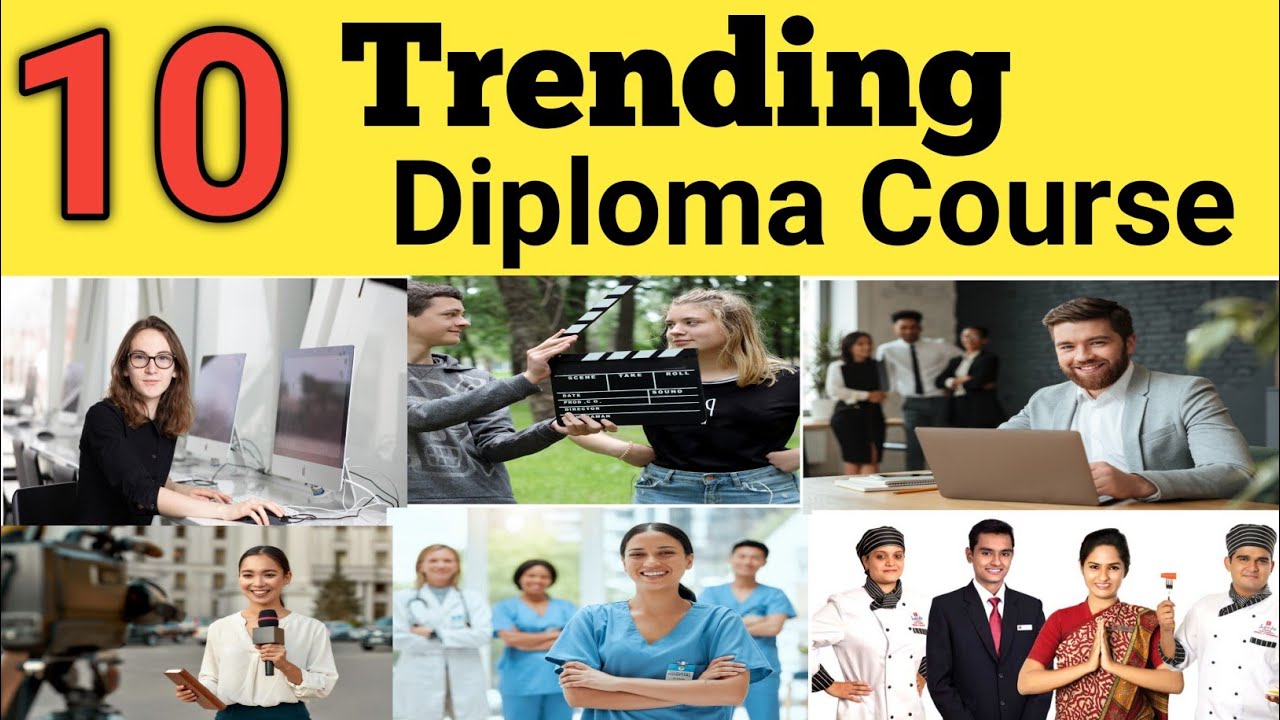 Top 10 Diploma Courses after 10th and 12th || Full Details - YouTube