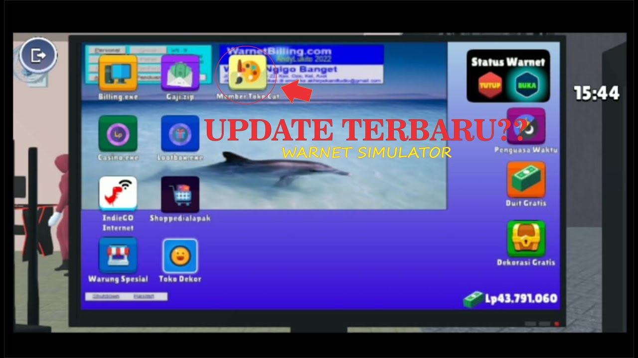 Update terbaru warnet simulator andy lukito #warnetsimulatorindonesia # ...