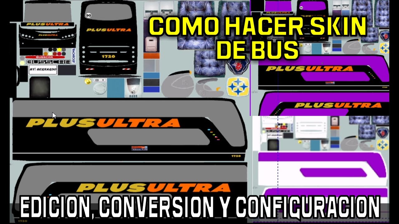 crear o editar Skin de buses o camiones para ETS2 ATS - YouTube
