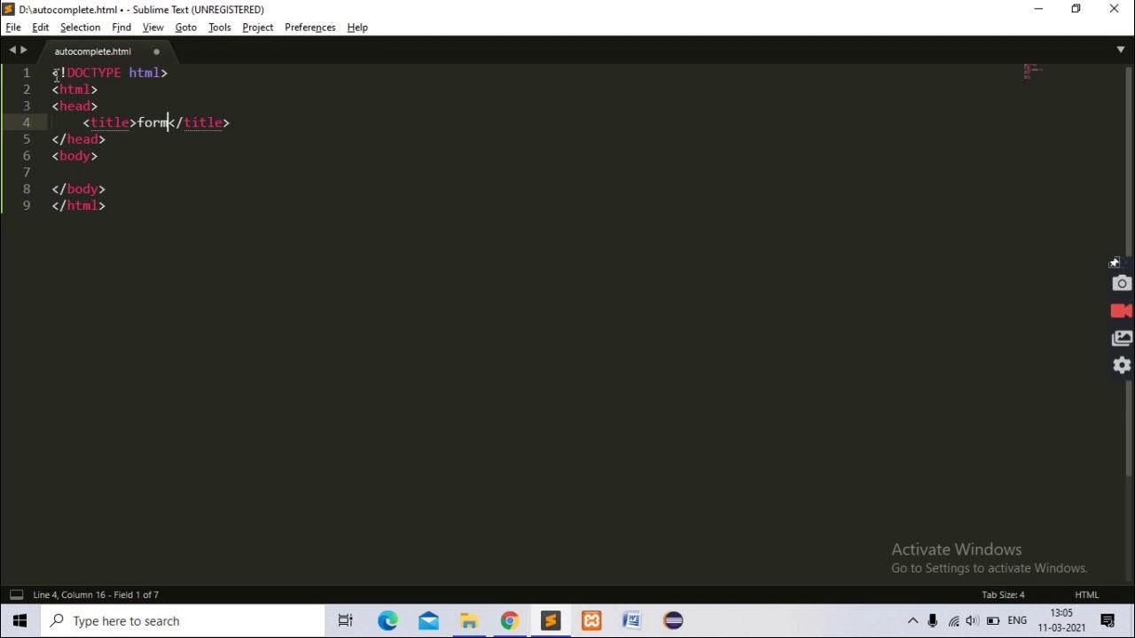 How to Disable Autocomplete in HTML Form Input - YouTube