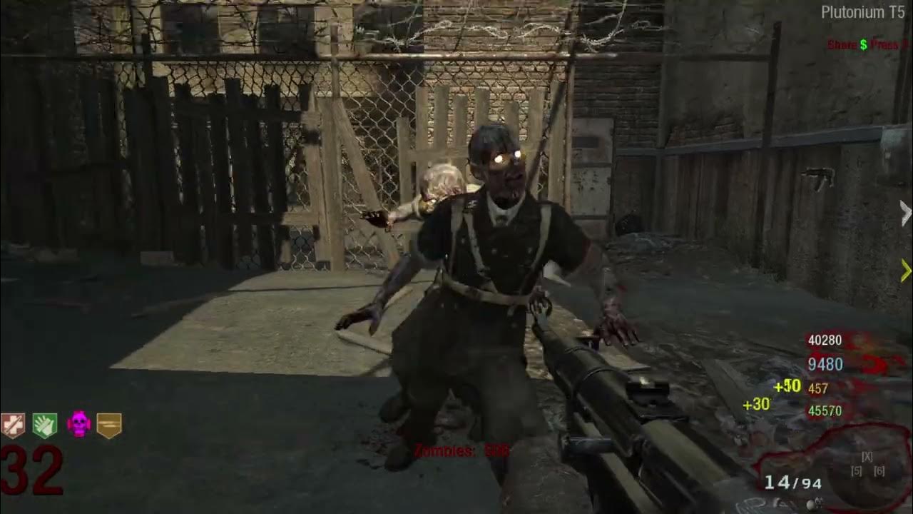 Cod bo1 plutonium zombies kino der toten no commentary gameplay - YouTube