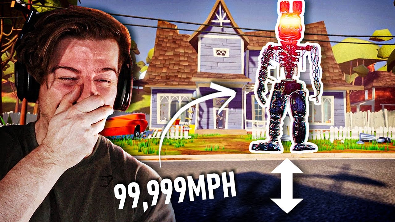 The IGNITED BONNIE Hello Neighbor mod had me CRYING with laughter ...