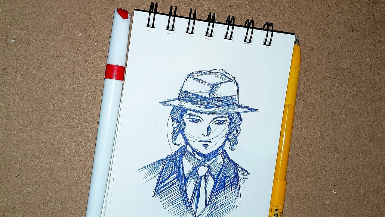 How to Draw Muzan Kibutsuji from Demon Slayer 🔥 - YouTube