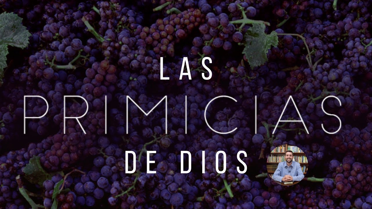 Las PRIMICIAS de Dios - Juan Manuel Vaz - YouTube