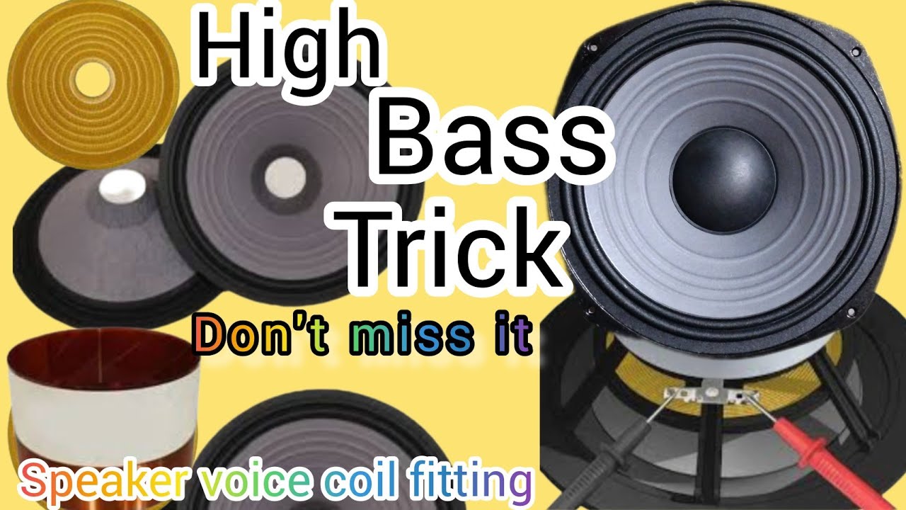 how to make a speaker at home. - YouTube