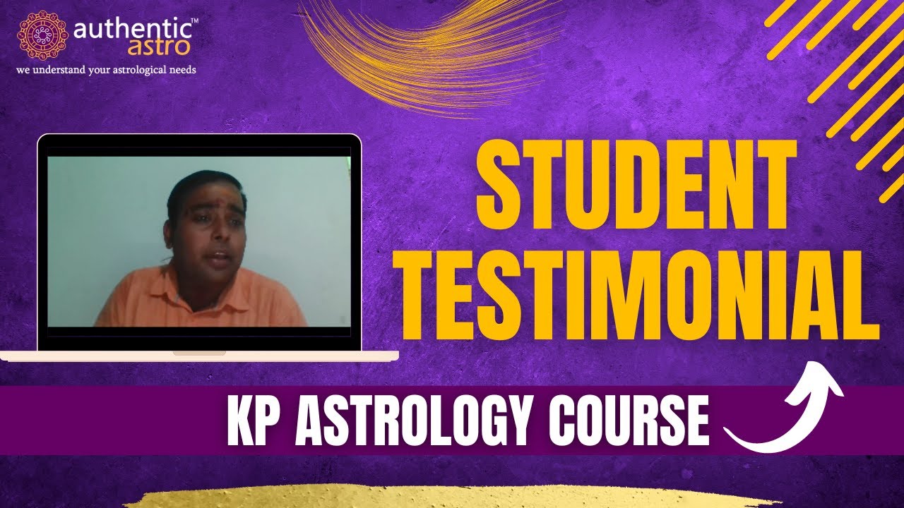 Lalit Panda | Student Testimonial | Online KP Astrology Course - YouTube