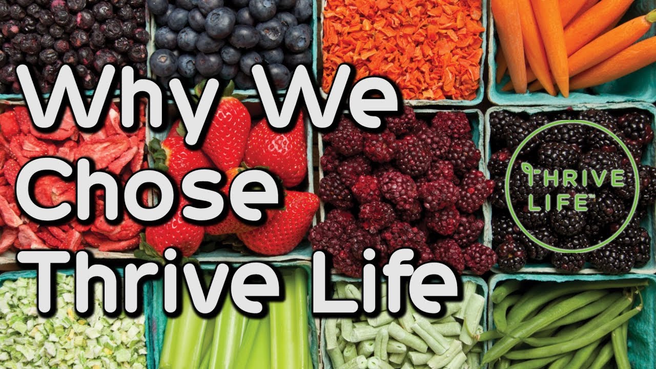 Why We Chose Thrive Life - YouTube