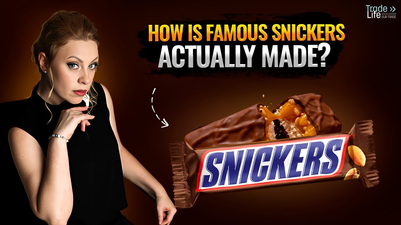 How is famous Snickers actually made: from history to production! - YouTube