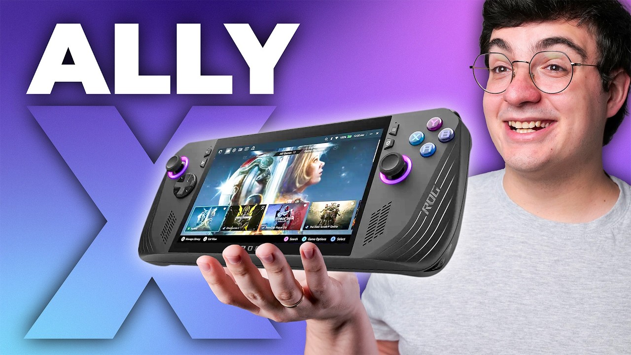 Unboxing i pierwsze wrażenia ROG Ally X - YouTube