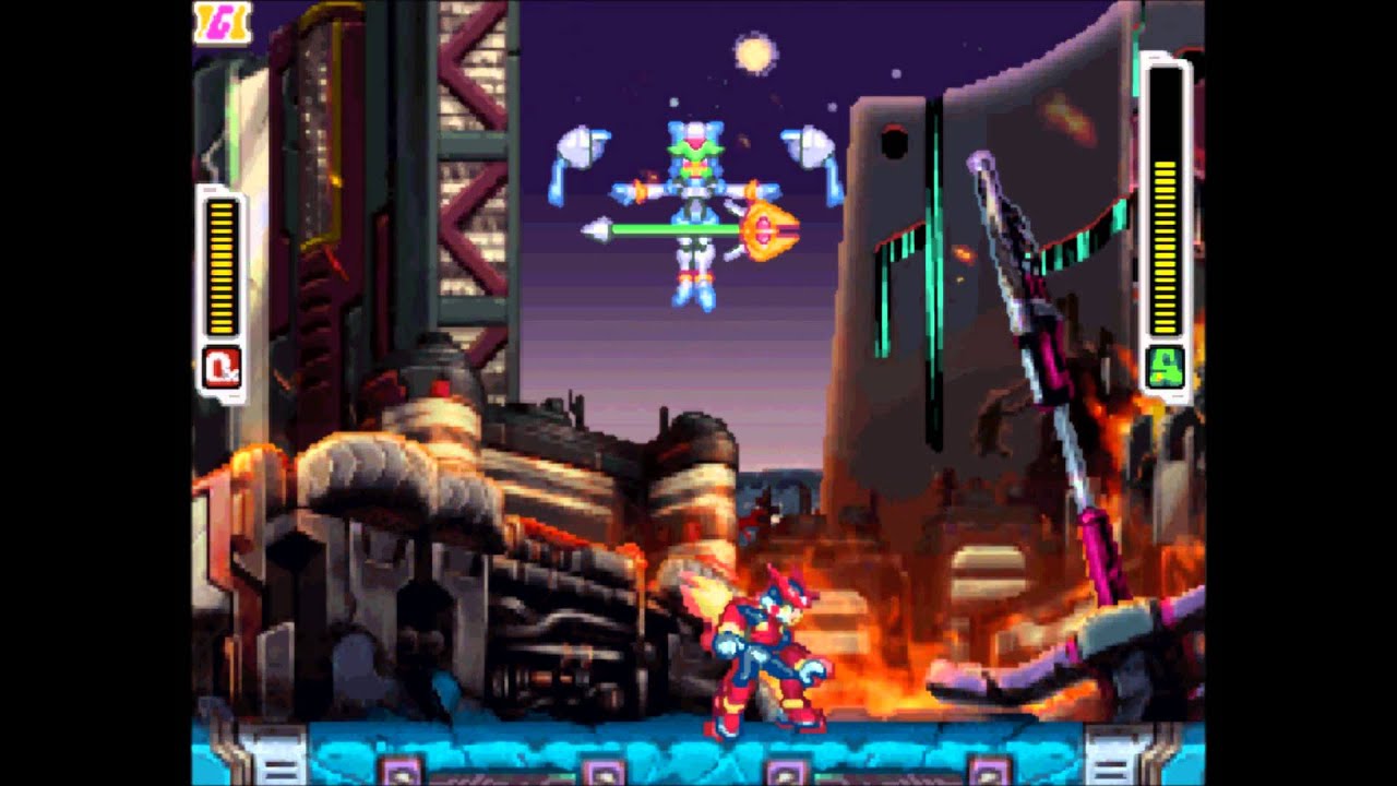 Megaman ZX - Model Ox vs prometheus & Pandora - No damage - Extra fight ...