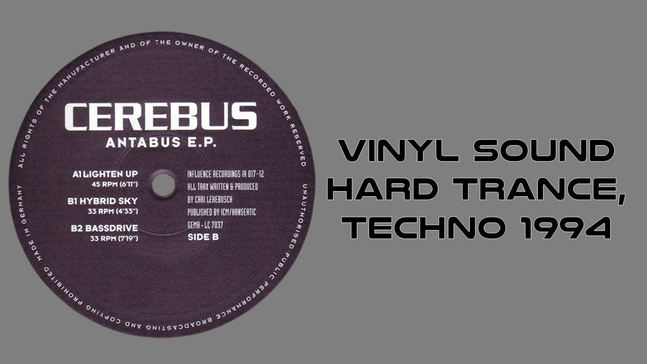 Cerebus – Bassdrive ( Hard Trance, Techno 1994 ) - YouTube