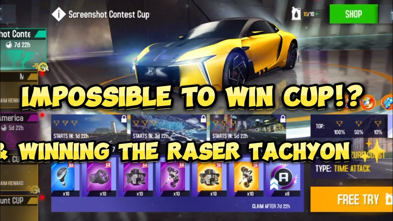 Impossible to beat cup! ☠️| Asphalt 8 Screenshot event [free try ...