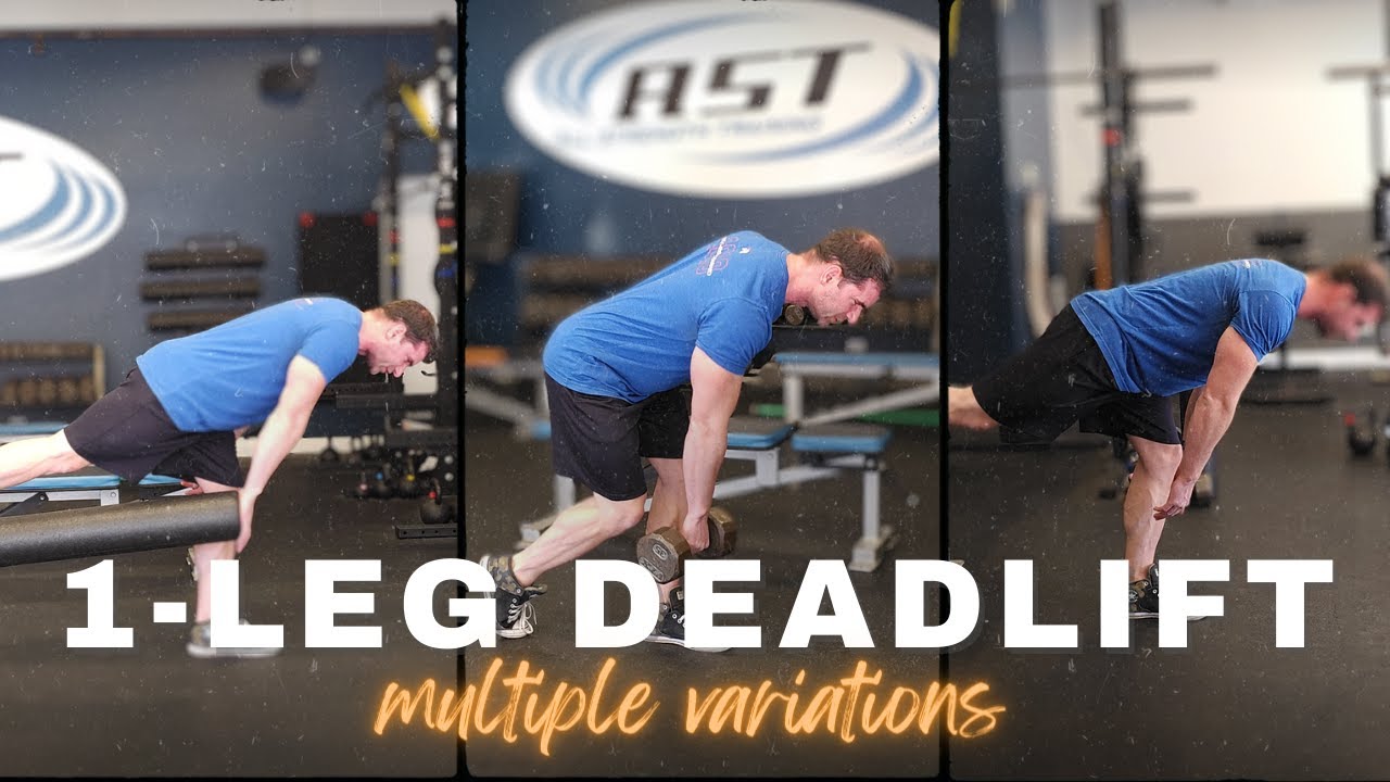 How to Single Leg Deadlift Tutorial | Progressions & Regressions - YouTube