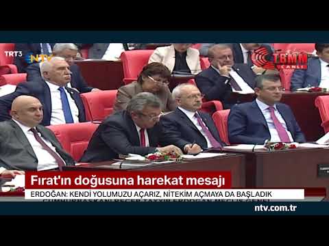 Cumhurbaşkanı Erdoğan'dan Fırat'ın doğusuna harekat mesajı