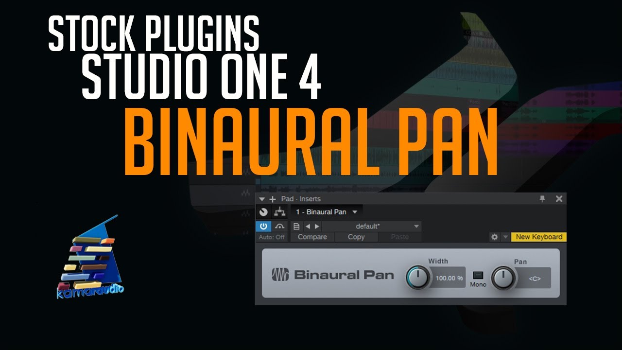 Stock Plugins Studio One "BINAURAL PAN" - YouTube