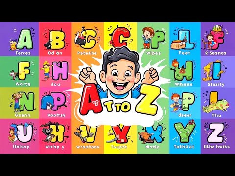 kids fun & learning Alphabet 🎁🎉📢 - YouTube