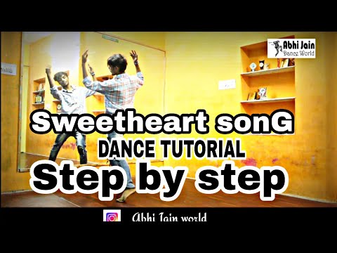 DANCE TUTORIAL - SWEETHEART SONG ( KEDARNATH) STEP BY STEP - YouTube