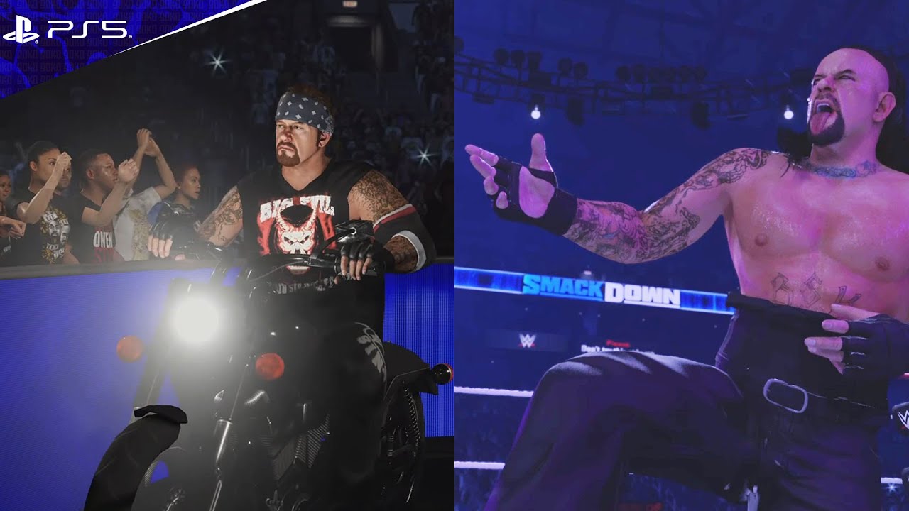 Undertaker vs. Undertaker 03' NORMAL MATCH | PS5™ [4K60] #wwe2k24 # ...
