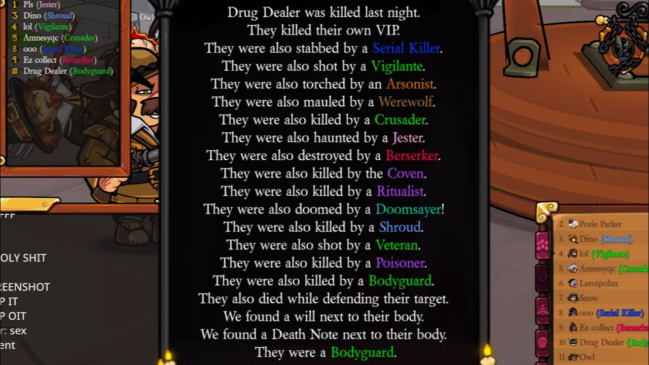 TOS2'S MOST HATED BG EVER | THIS BODYGUARD DIED IN 16 DIFFERENT WAYS ...