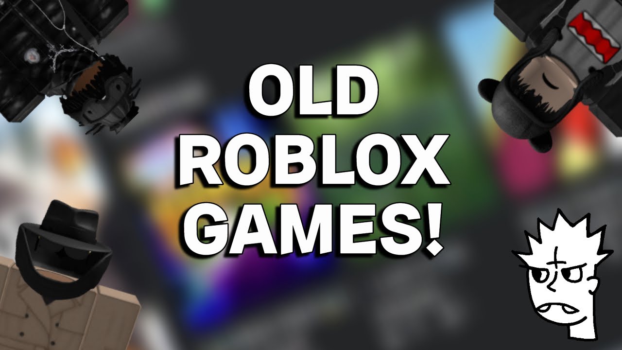 Playing old roblox games (pt1) - YouTube