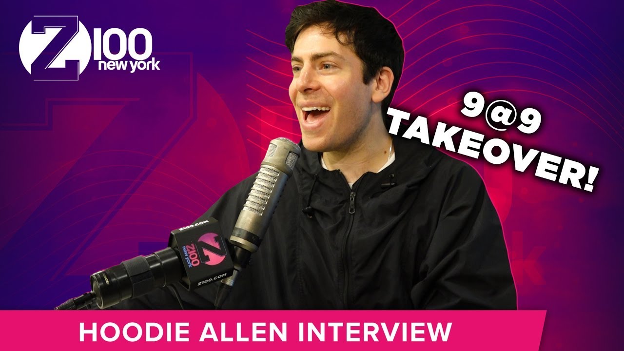 Hoodie Allen Takes Over Our 9@9 Countdown! - YouTube