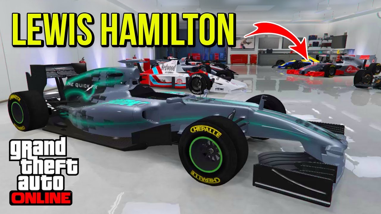 Ultimate F1 Garage in GTA 5 Online [REAL LIFE Builds] - YouTube