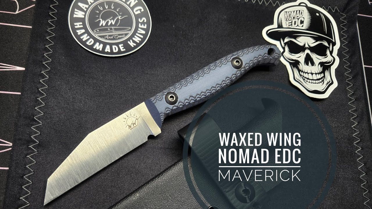 Waxed Wing × Nomad EDC Maverick - YouTube