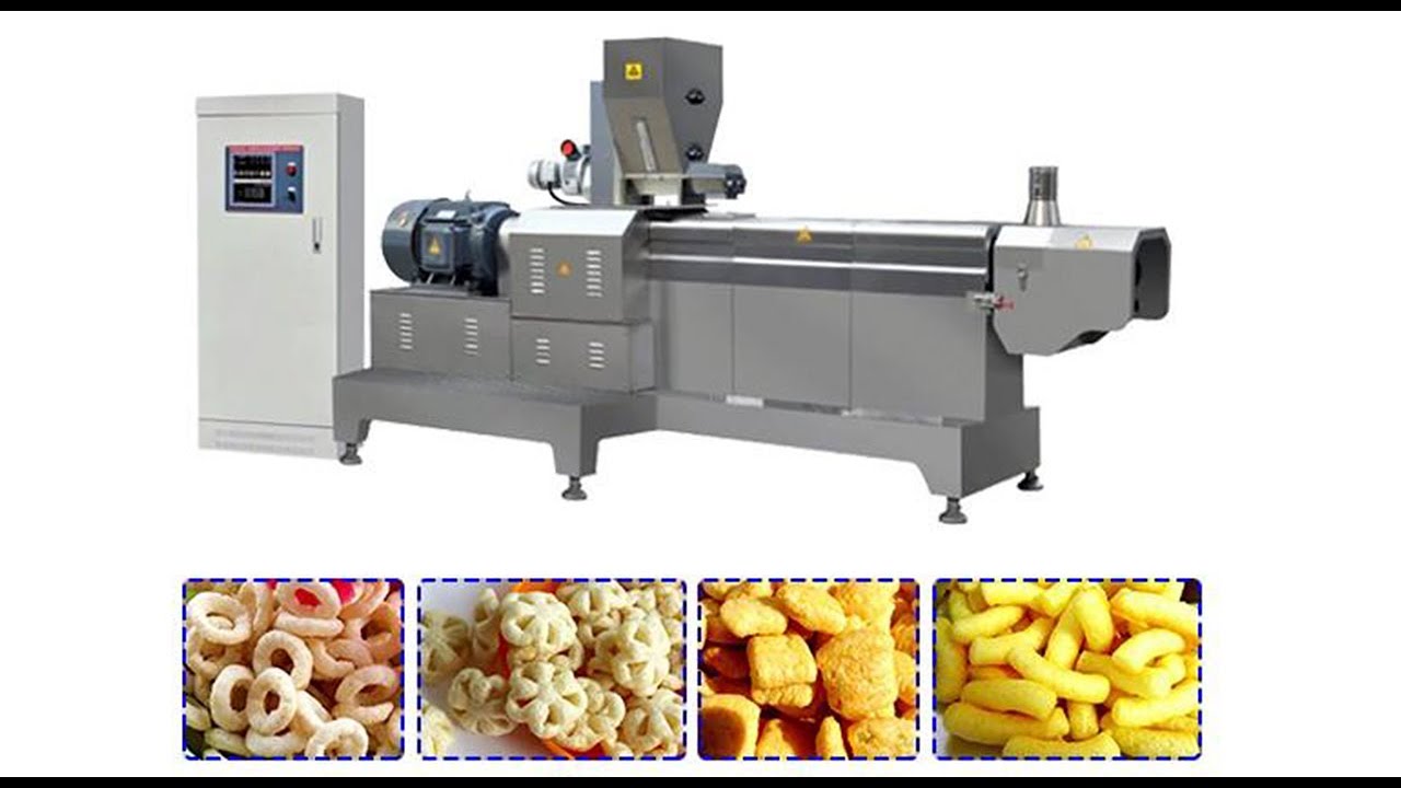 Extrudeuse alimentaire à double vis - YouTube