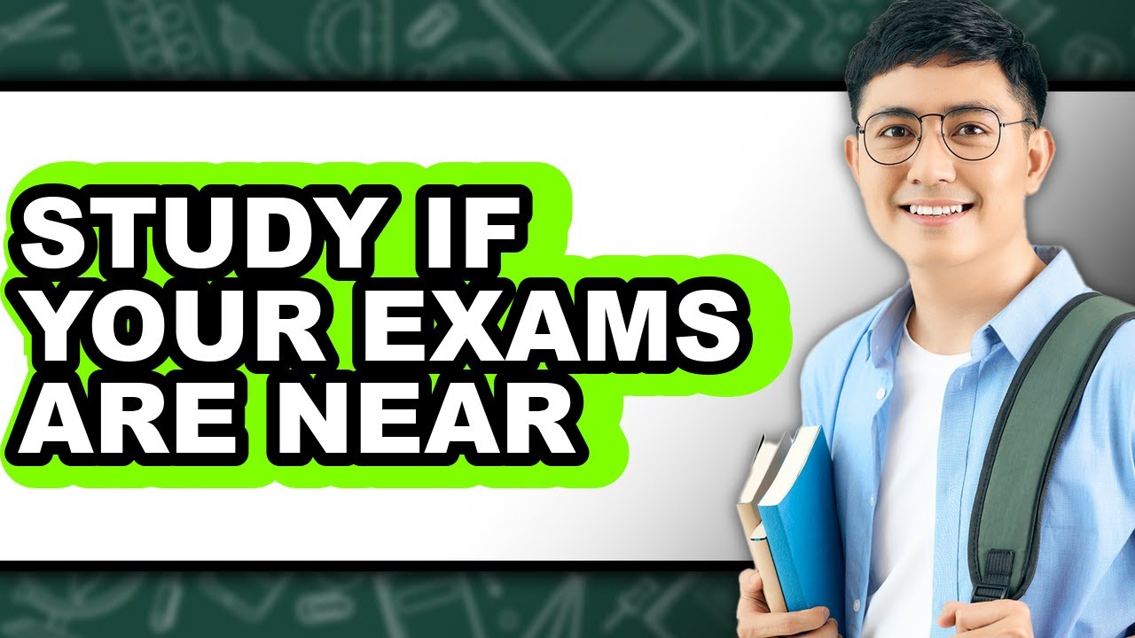How To Study If Your Exams Are Near (Easy Method) - YouTube