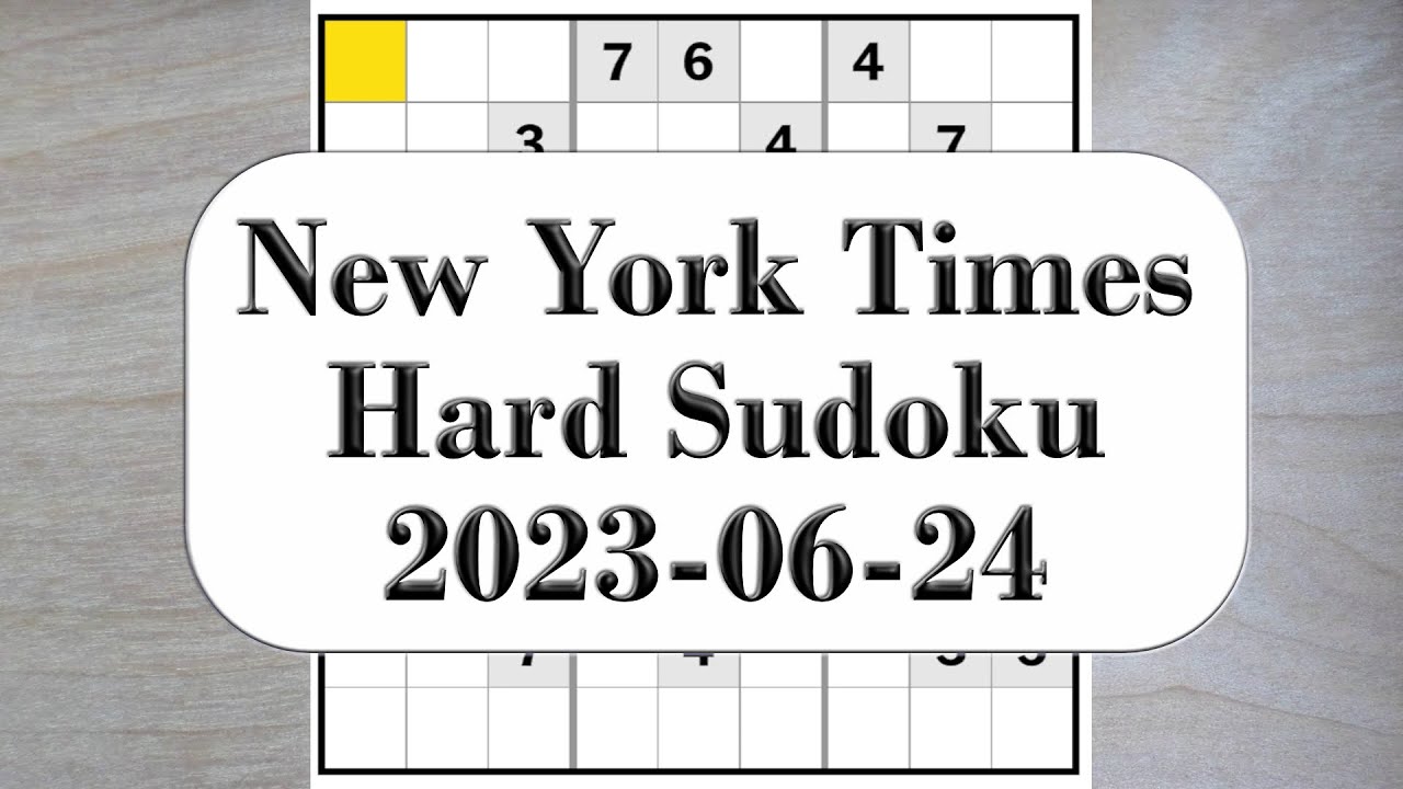 Know this pattern: UR (Unique Rectangle). It's one way to solve today's ...