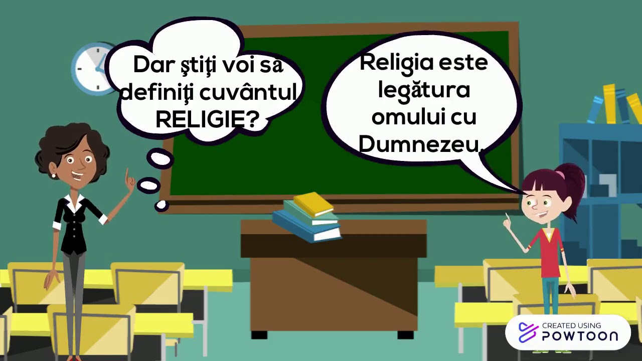 Prima ora de religie a micului crestin - YouTube