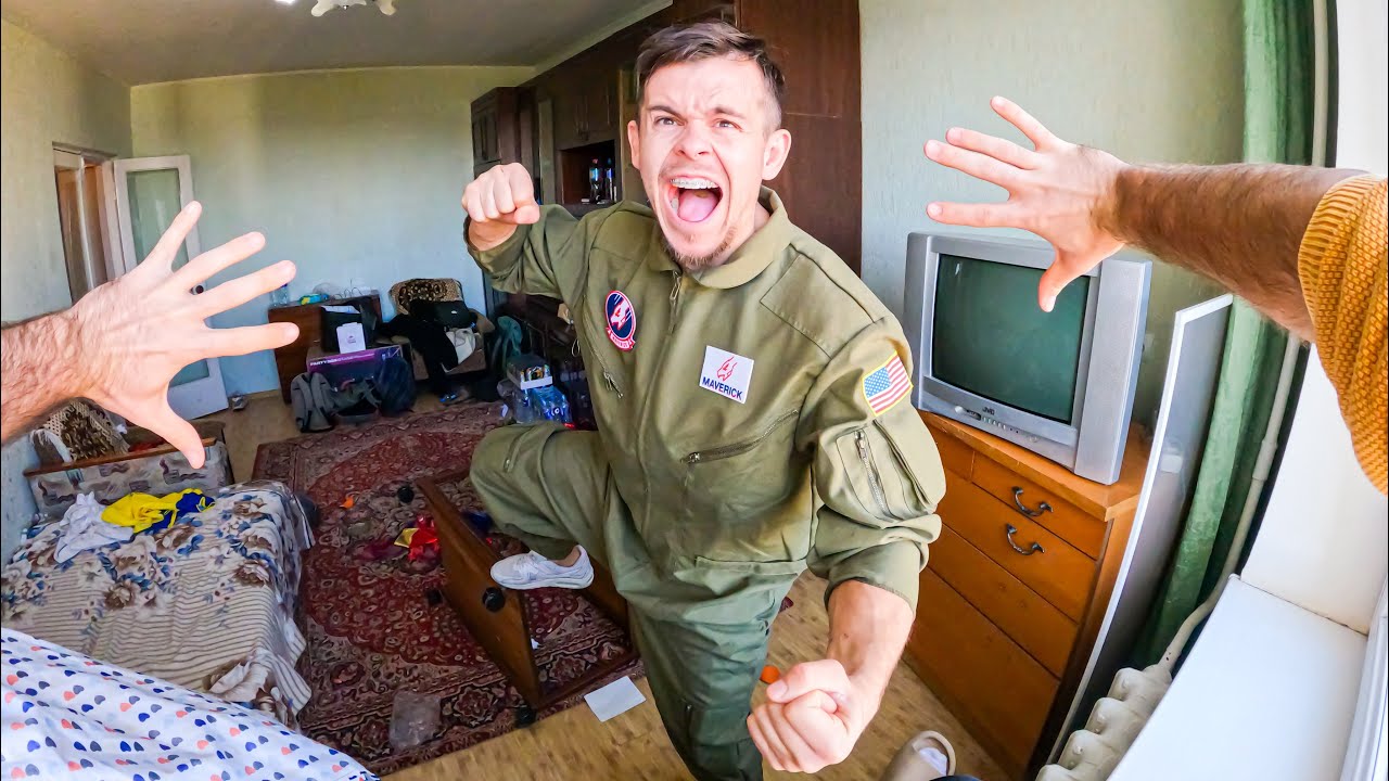 ESCAPING ANGRY MILITARY DAD @MIVGARD(Comedy parkour pov Vietnam ...