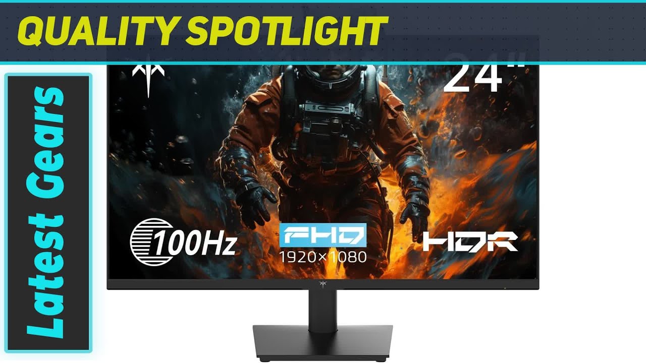 KTC 24 Inch 1080P Full HD Computer Monitor Review - YouTube
