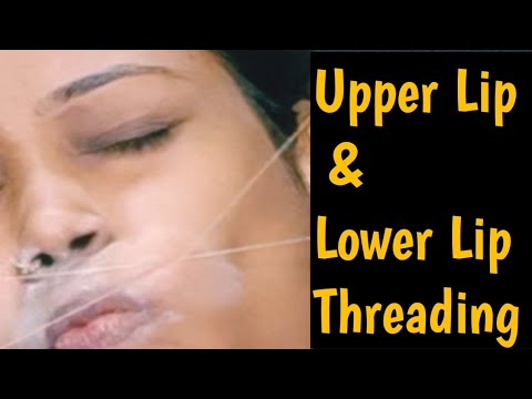 Upper Lip & Lower Lip Threading ||@SwapnasLife28. - YouTube